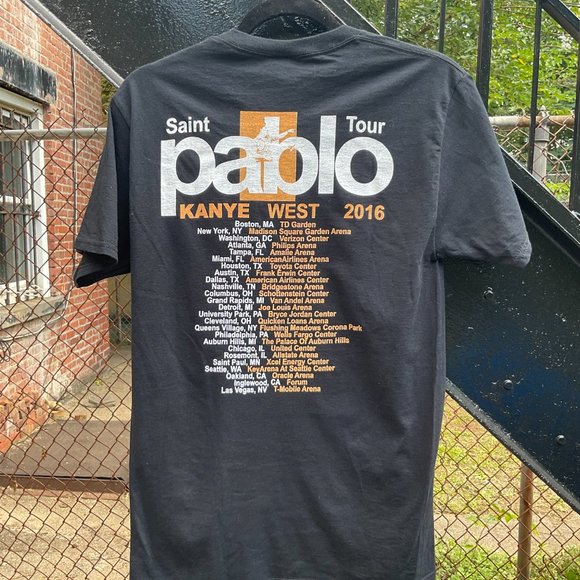 Jerzees | Shirts | Kanye West Saint Pablo Tour Bootleg Tshirt 26 | Poshmark